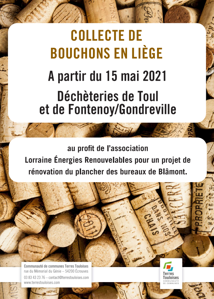 Collecte bouchons de liège | Bois de Haye